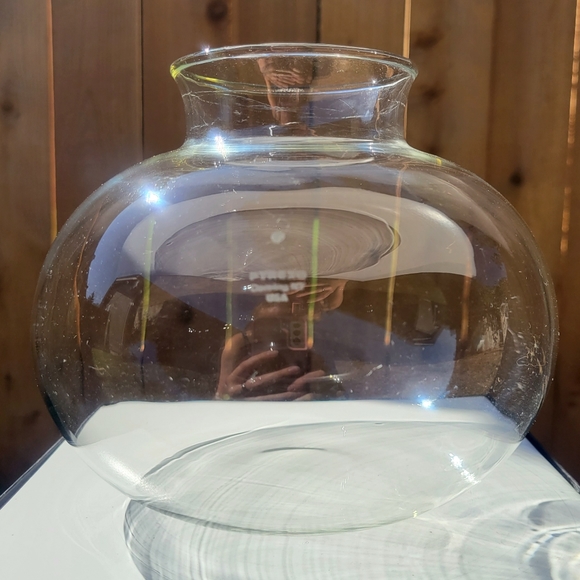 Pyrex | Accents | Vtg Pyrex Corning Lab Flask Glass Fishbowl 7 Wide 575 ...